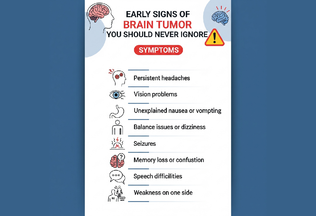 Early Signs of Brain Tumor You Should Never Ignore | IBS Hospitals