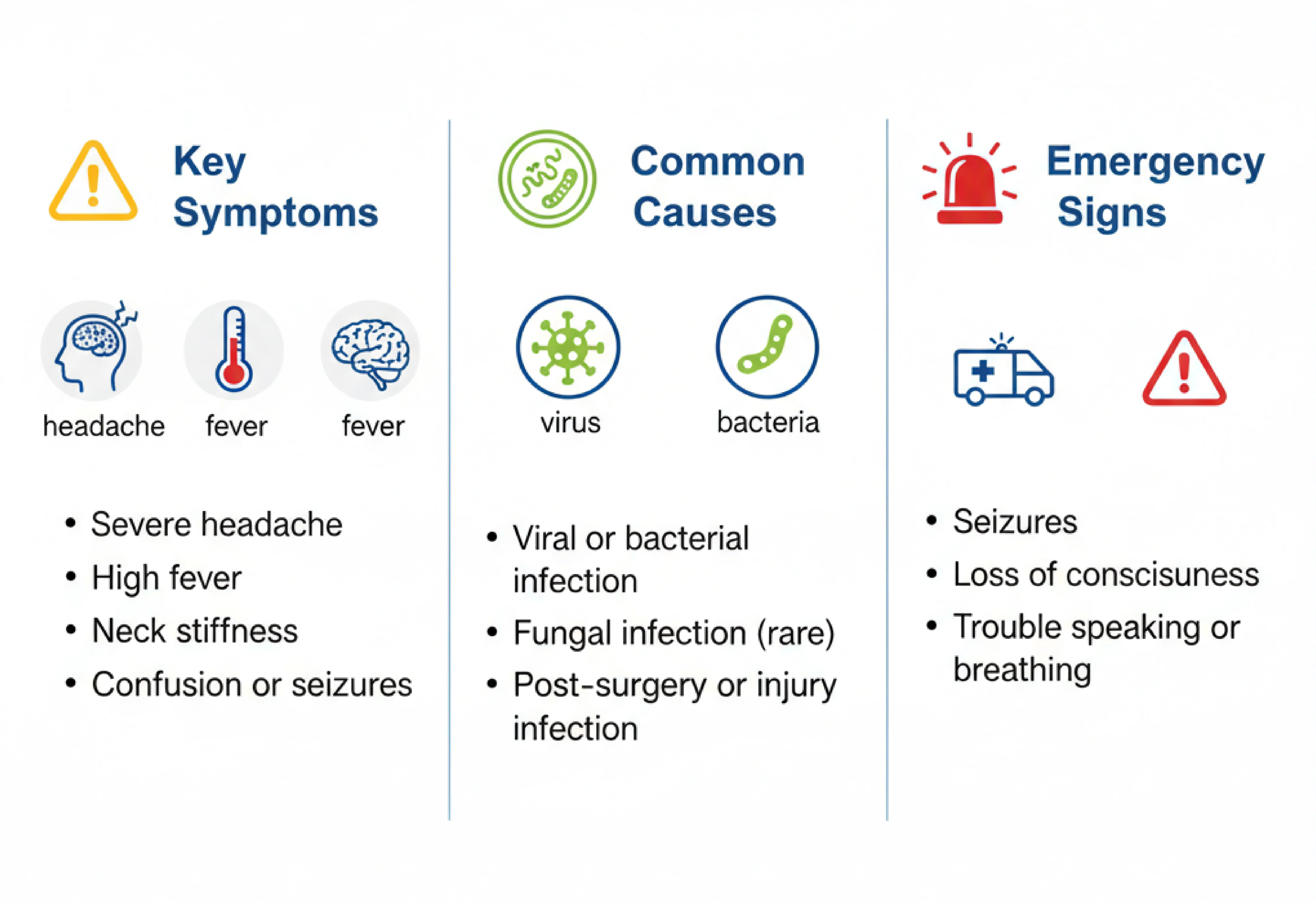 Symptoms, Causes, and Emergency Care for Brain Infections | IBS Hospitals